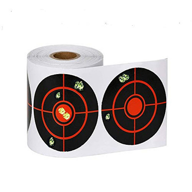 ElysiumStar 100pcs-Roll 3 inch Shooting Splatter Target Stickers 7.5cm ...