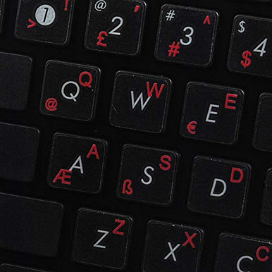 Turkish Keyboard Labels Layout ON Transparent Background with Blue ...