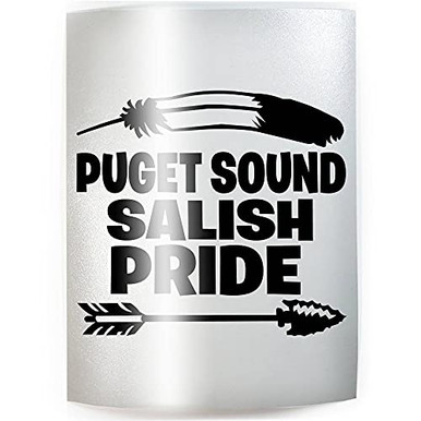 PUGET SOUND SALISH PRIDE - Native American Tribe - PICK COLOR and SIZE ...