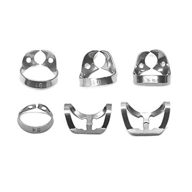 MEDSPO Professional Dental Rubber Dam Clamps Endodontic Hygenic Brinker ...