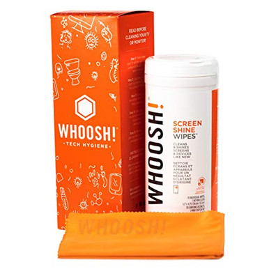WHOOSH Electronic WipesScreen Cleaner Wipes -70 Wipes-- for All Screens ...