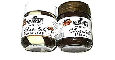 Greenist Hazelnut Chocolate Spread Set of 2 Varieties 7 oz ea ...