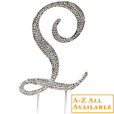 Letter L Cake Topper - Letters Cake Toppers -A-Z Available- - Initial ...