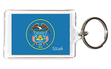Flag USA United States Acrylic Keychains KeyRings Holders N - Z -1 ...