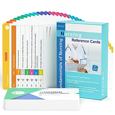 Nursing Badge Reference Cards - New 2021?Nursing Cheat Sheets 47 ...