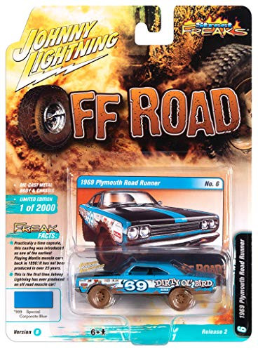Johnny Lightning 1-64 Street Freaks Ver B 1969 Plymouth Road Runner ...