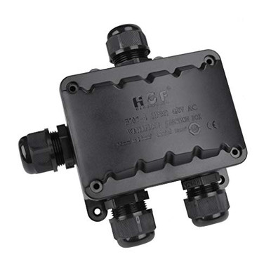 4 Way Larger Junction Box La Vane IP66 Waterproof 4 Way T Shaped Cable ...
