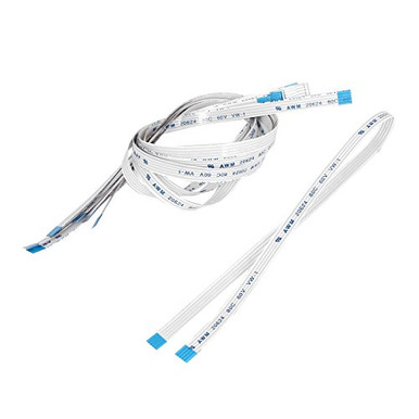 uxcell B Type 1.0mm Pitch 4Pin Flexible Flat Cable FPC FFC Connect Wire ...