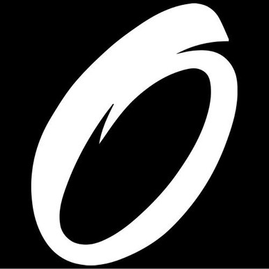 BD USA Letter O Style 34 Decal Sticker -White- Decal Sticker Vinyl Car ...