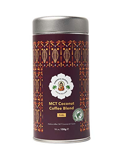 Cheerful Buddha MCT Coconut Colombian Ground Coffee Blend - 100 percent ...