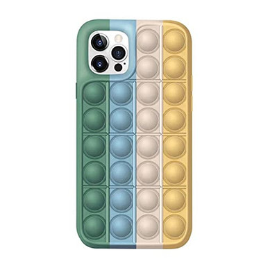 Push Pop Bubble Fidget Toy Phone Case Silicone Push It Bubble Pop ...
