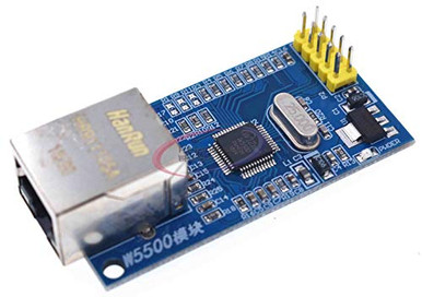 W5500 Ethernet Network Module Hardware TCP-IP 51 - STM32 SPI Interface microcontroller Program ...