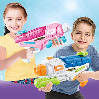 Myouth Water Gun for Kid 2 Pack 600CC High Capacity Super Squirt Gun 32 ...