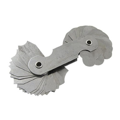 uxcell Radius Gauge Set R7-14.5mm Radius Fillet Gauge Portable Concave ...