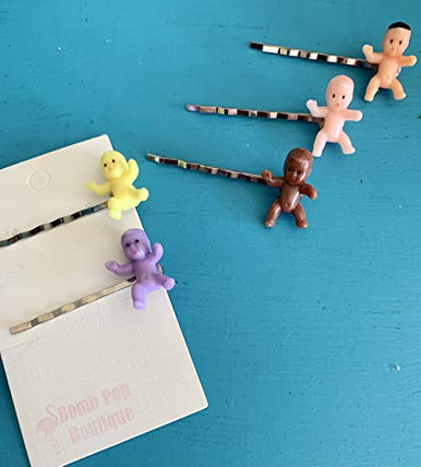 Colorful Tiny Babies Hair Pin Bobbies - King Baby Hair Pins Bobby Pins ...