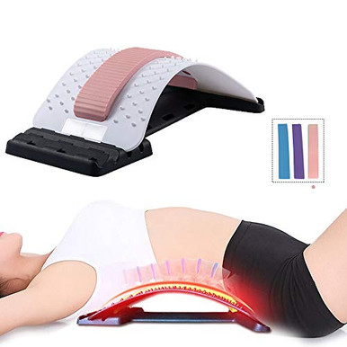 Spine Deck Back Stretcher Adjustable for Relieving Lumbar Pain for Back ...