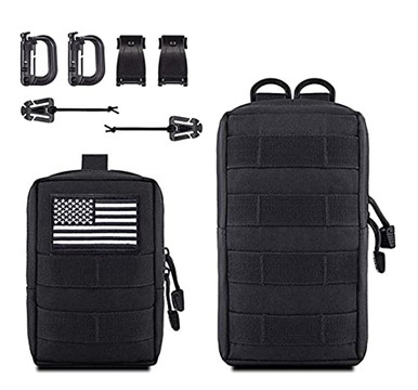 Antrix 2 Pack Compact Molle Pouches Tactical Admin Pouch Utility EDC ...