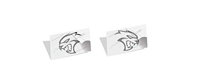 Reflective Concepts Hellcat Emblem Overlay Decal Stickers - 15-19 ...