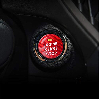 M.JVisun Red Ignition Starter Switch Sticker for Subaru Forester Legacy ...