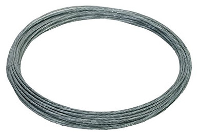 6-18 Galvanized Guy Wire for Antenna Mast - 50' Hank EZ 60B Guy Wire ...