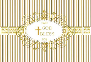 Baocicco 7x5ft Gold Holy Cross God Bless Photography Backdrop ...