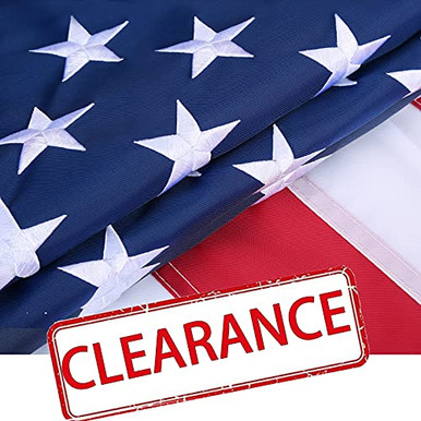 evertoco American Flag 3x5FT 210D Oxford Flag Indoor and Outdoor US ...