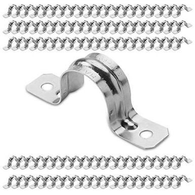 OhLectric OL-72846 100 PCS Pipe Support Strap - Stainless Steel Pipe ...