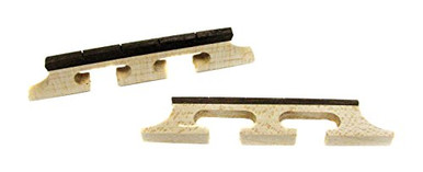 2pc. Wood 4-String Bridges for Banjo Cigar Box Guitar and More ...