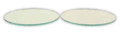 3 Round Glass Craft Mirrors Bulk 18 Pieces Mosaic Tiles Craft ...
