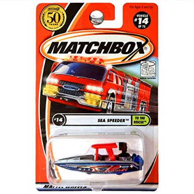 Matchbox Sea Speeder 14 of 75 to The Rescue Series - Warehousesoverstock