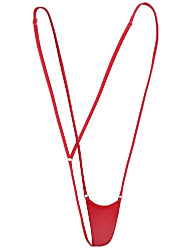 TSSOE Women's Sexy Mini Sling Shot G-String Micro Bikini Underwear ...