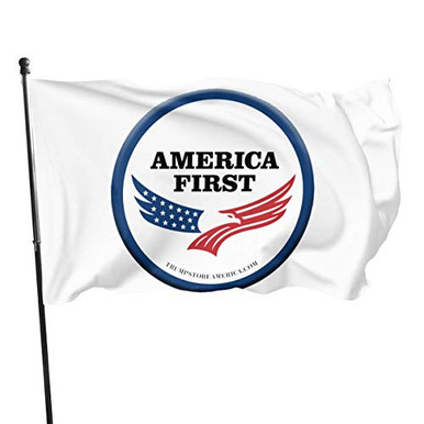 America First Flag 3 X 5 FtFamily Party Flags in Indoor Banner Breeze ...