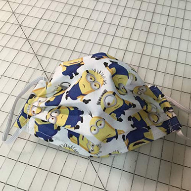 Universal Studio's Despicable Me Minions 3 Layer Face Covering-Mask ...