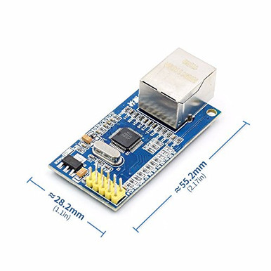 Yoneix for Arduino W5500 Ethernet Network Modules for Arduino TCP-IP 51-STM32 SPI Interface 3.3V ...