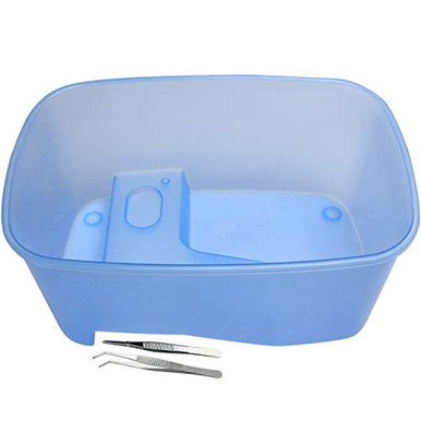 Fuongee Turtle Tank with Climbing Platform Plastic Turtle Terrarium ...