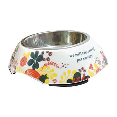 Doitsa Anti-Drop Pet Bowl Stainless Steel Bowl with Anti Slip Base Pets ...