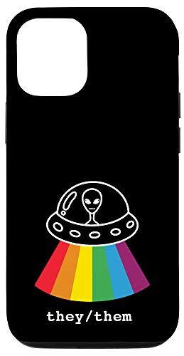 iPhone 12-12 Pro Gaylien funny they them pronouns LGBTQ non-binary ...