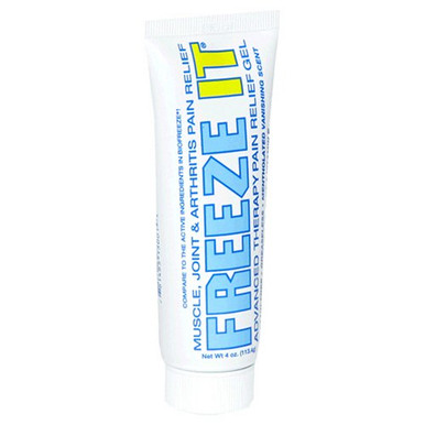 FREEZE IT Advanced Therapy Pain Relief Gel 4-Ounce Tubes -Pack of 2 ...