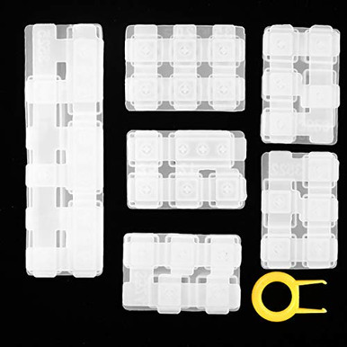 Silicone Keycaps Resin Mold for Mechanical Keyboard Crystal Epoxy Molds ...