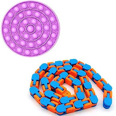 BULINGNA Novelty Fidget Toys Pack Sensory Anti-Anxiety Stress Relieving ...