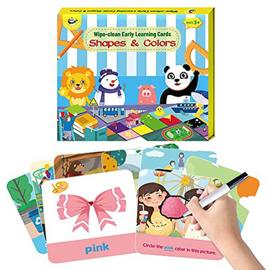 Panda Juniors Flash Cards for Toddlers 30 Double-Sided Design ...