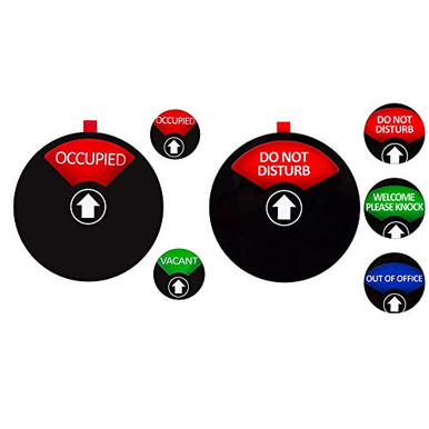 Kichwit Privacy Sign Vacant Occupied Sign Do Not Disturb Sign Out of ...