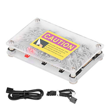 Controller RGB Fan Header 12V DC Fan Hub with Magnetic Standoff for ...