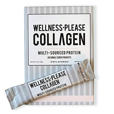 Wellness Please Multi-Collagen Stick Packs Type I II III V and X ...