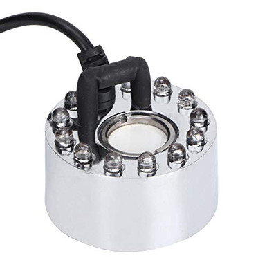 eecoo Mist Maker Aquarium 12 LED Light Color Change Ultrasonic Mist ...