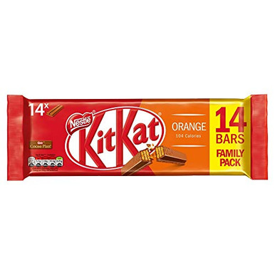 KitKat Fingers Original 14x20g 289g A delicious chocolate bar of 2 ...