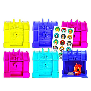 Animal Jam Adopt a Pet Treasure Chest Sealed Mystery Box ~ 6 Pack ...