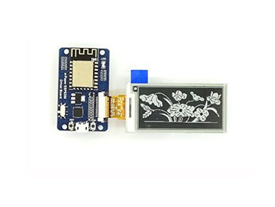 2.13 Inch e-Paper Display HAT E-Ink Screen LCD Module 250x122 SPI Interface with ESP8266 WiFi ...