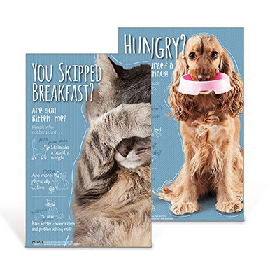 School Nutrition Posters Cat and Dog Nutrition Poster Set 11" x 17 ...