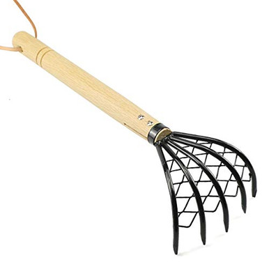 Claw Rake with Mesh Net 15 Inch Japanese Hand Rake 5-Tine Ninja Steel ...